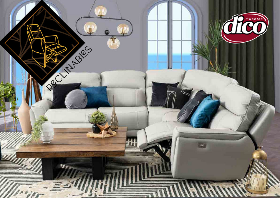Catálogo de Salas Reclinables | Muebles Dico - Página 1