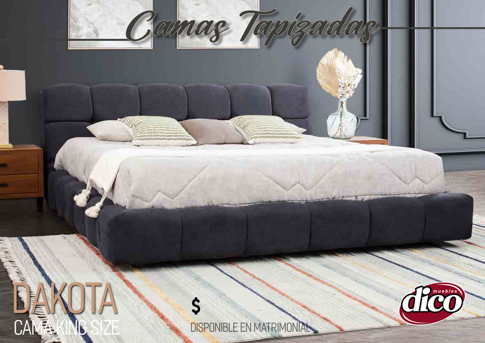 MUEBLES DICO - Camas tapizadas BAJIO - Página 28