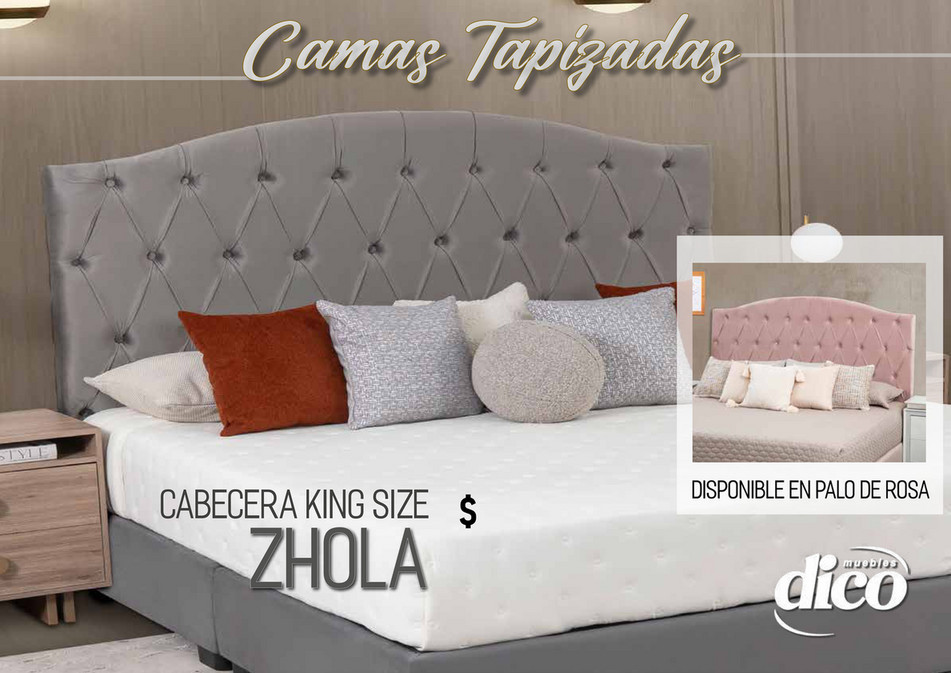 MUEBLES DICO - Camas tapizadas BAJIO - Página 35