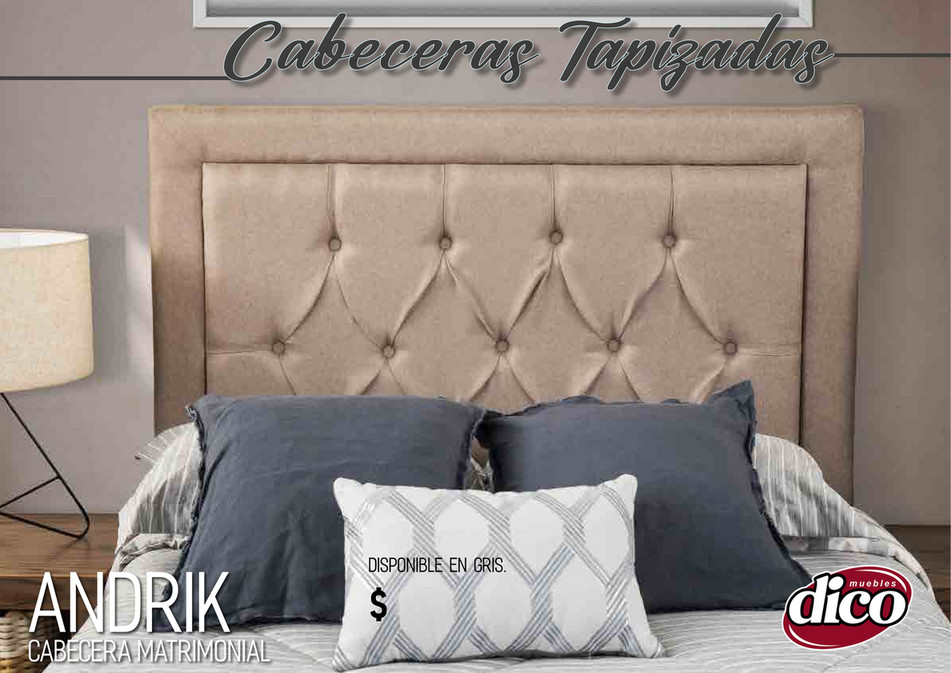 MUEBLES DICO - camas tapizadas NORTE - Página 12