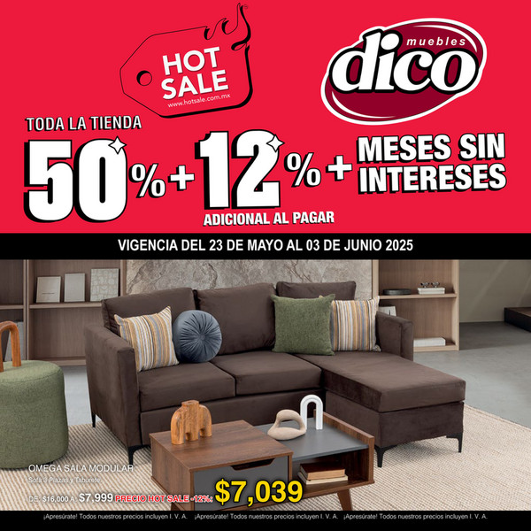 MUEBLES DICO - HOT SALE | CENTRO | 2025 - Página 1