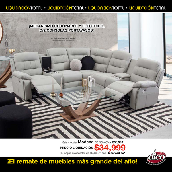 MUEBLES DICO - Liquidación 2026 | Pacifico - Página 20-21